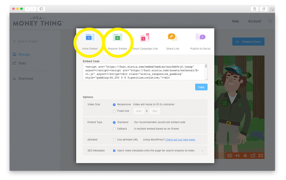 Embedding Wistia Videos on Your Website – Currency Marketing